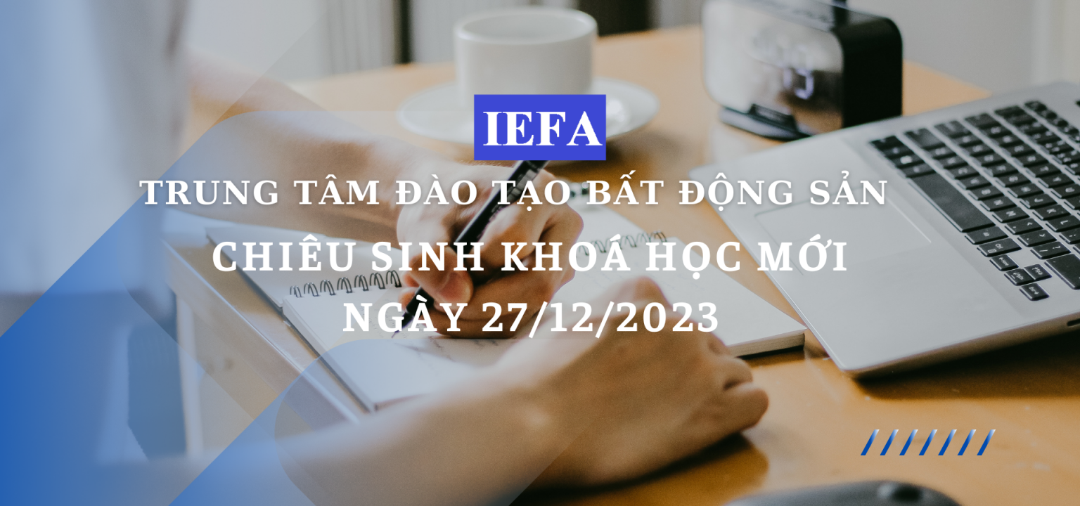 IEFA liên tiếp chiêu sinh các khoá học về đào tạo Chứng chỉ hành nghề ...